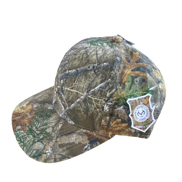 Realtree | Accessories | Realtree Mossy Oak Style Camo Snapback Trucker ...